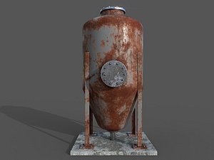 Download 3D Oil Tank STL Models - TurboSquid