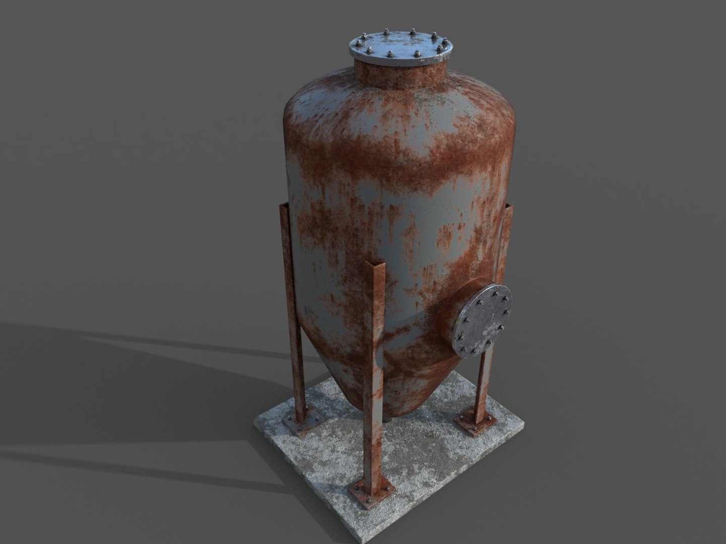 3D oil tank - TurboSquid 1674819