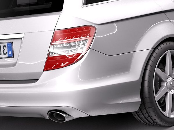 mercedes benz mercedes-benz c 3d model