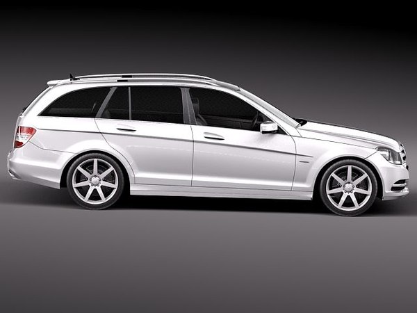 mercedes benz mercedes-benz c 3d model
