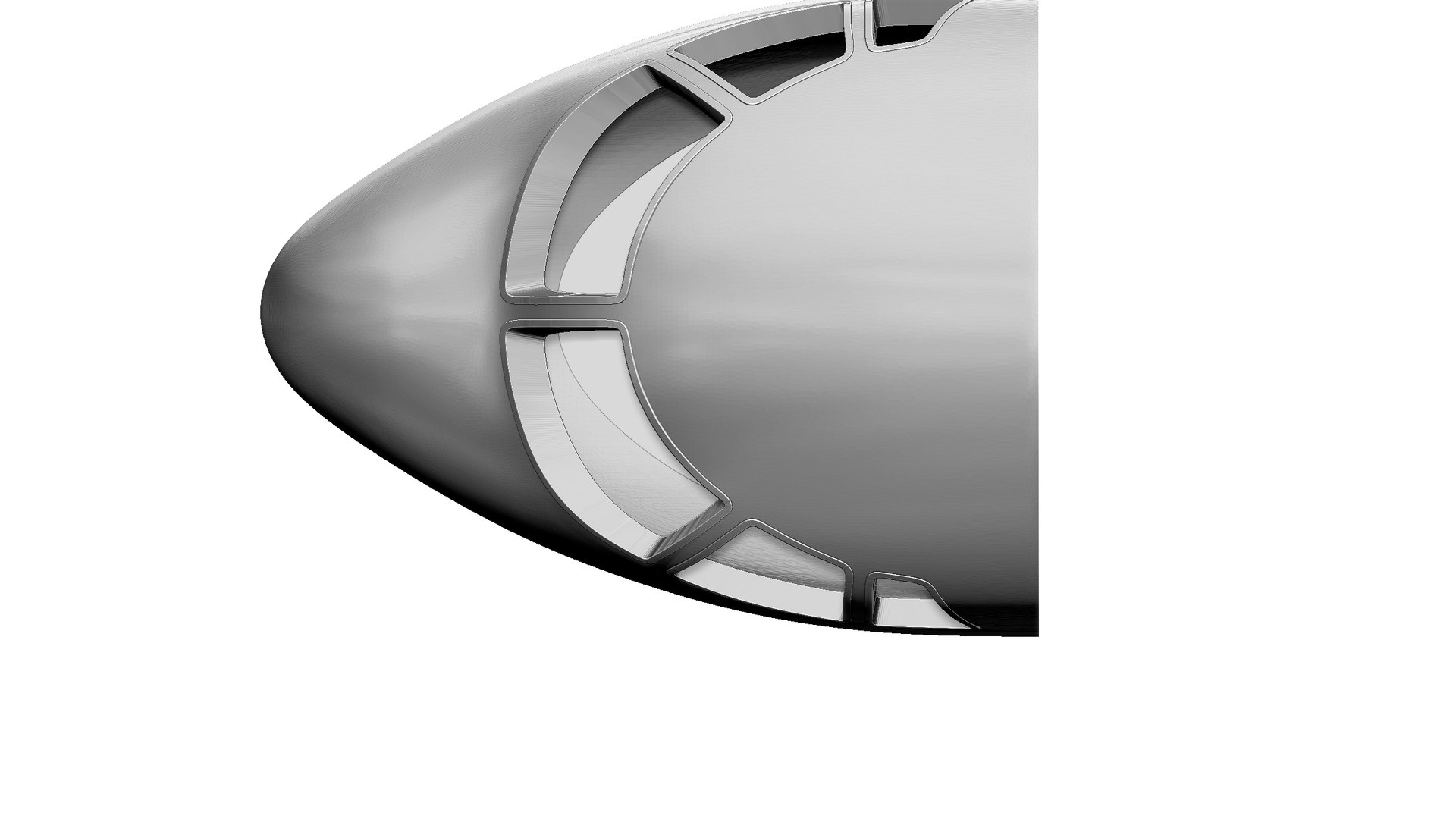 3D Flight Simulator Cockpit Shell Model - TurboSquid 2277051