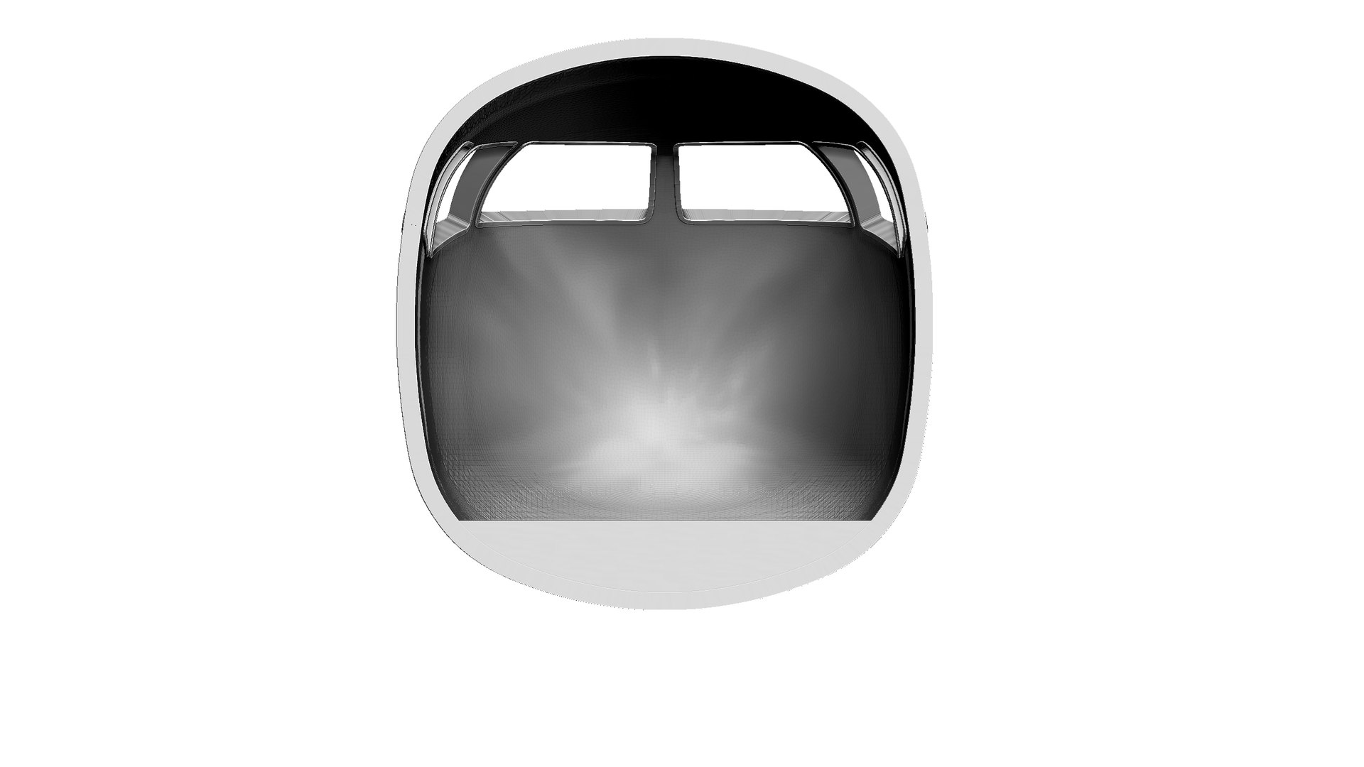 3D Flight Simulator Cockpit Shell Model - TurboSquid 2277051