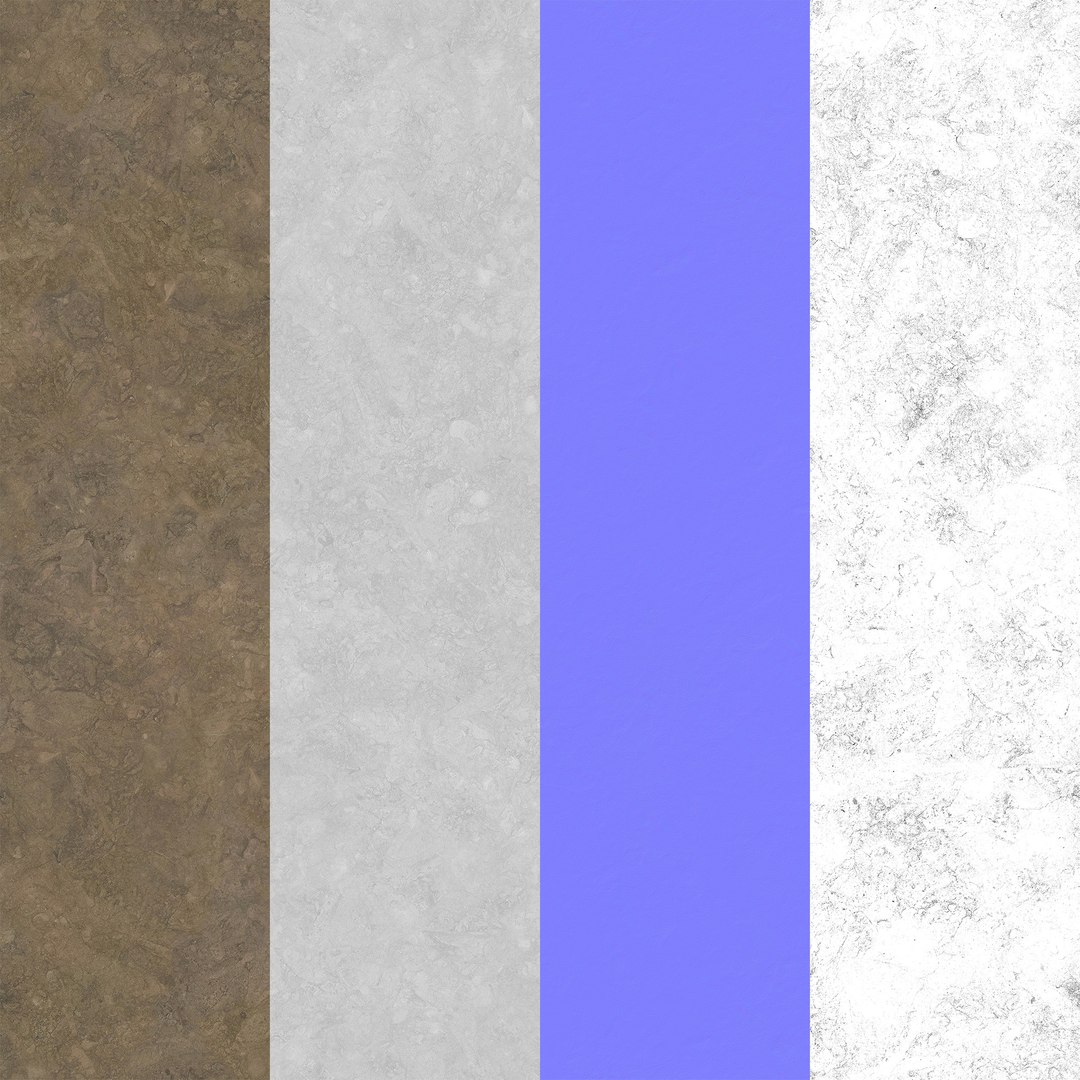 Natural Stone Set 05 3D Model - TurboSquid 1870409