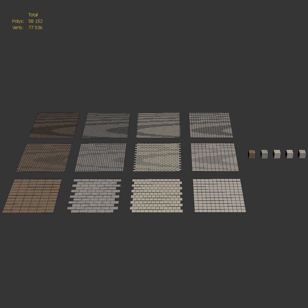 Natural Stone Set 05 3D Model - TurboSquid 1870409