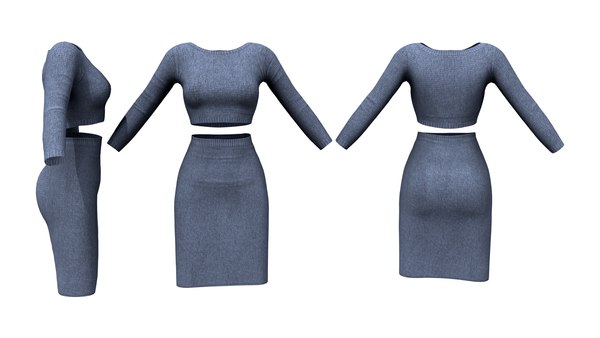Crop Top 3D Models for Download | TurboSquid