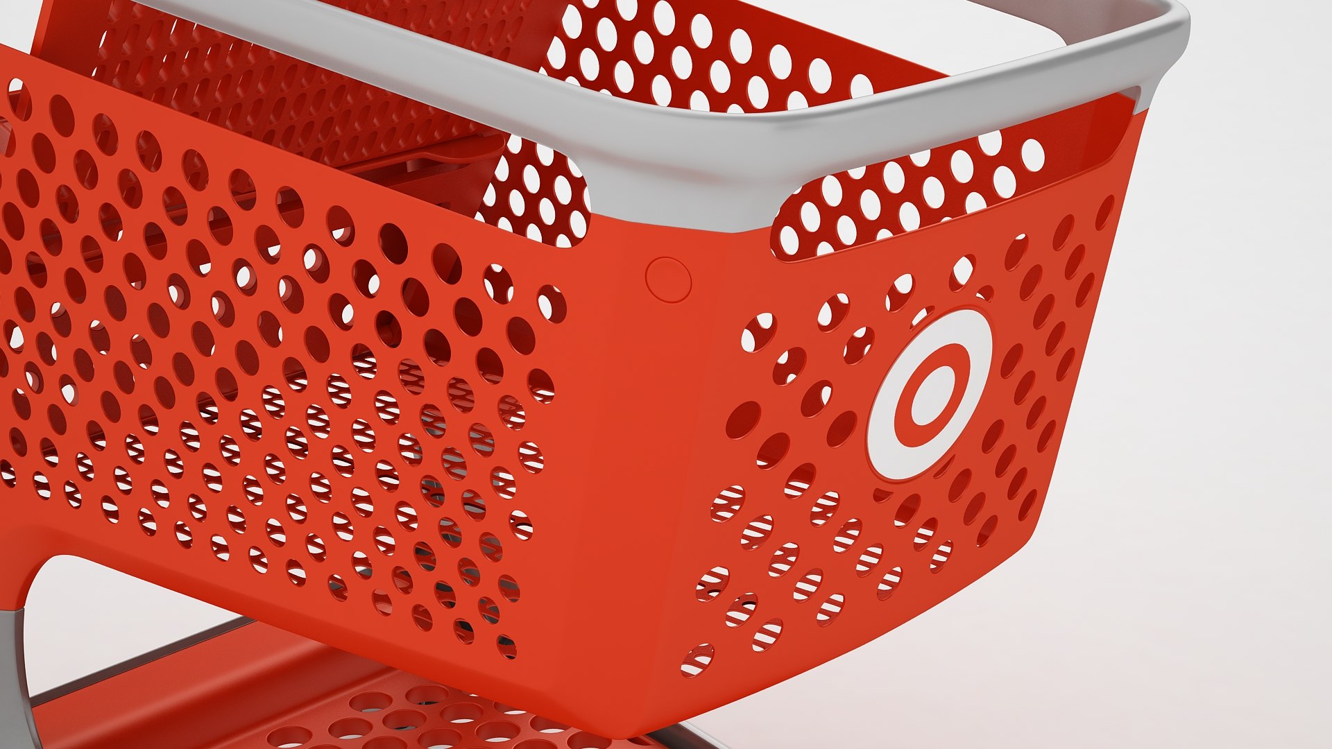 3D Target Shopping Cart - TurboSquid 1961129