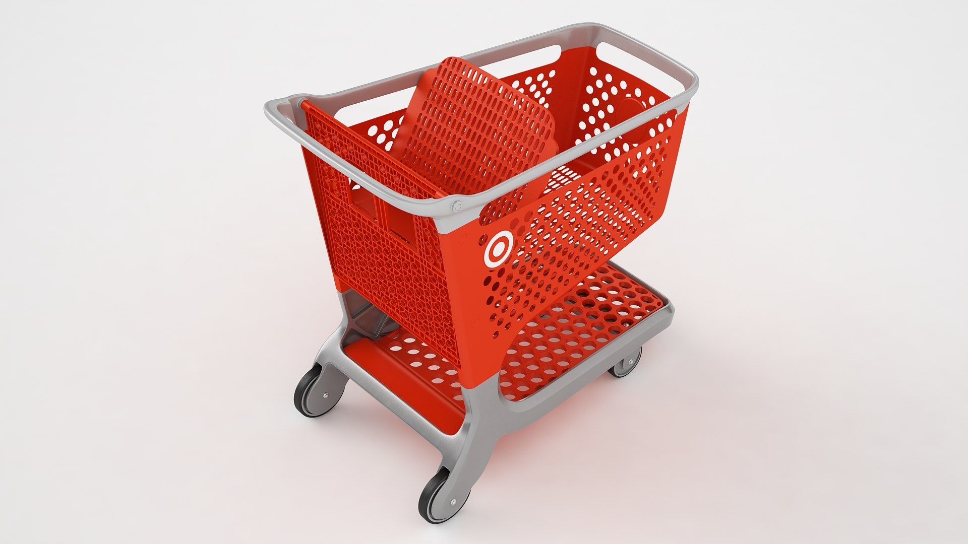 3D Target Shopping Cart - TurboSquid 1961129