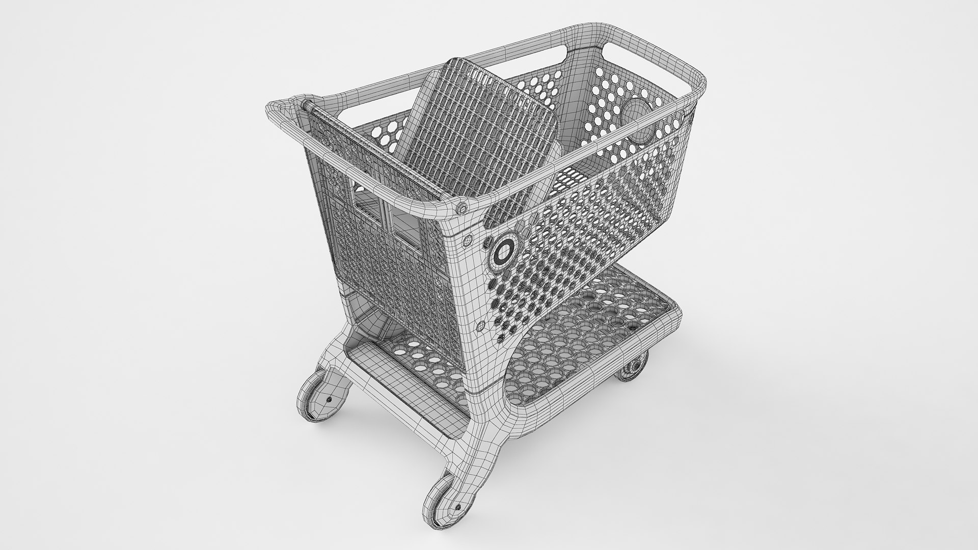 3D Target Shopping Cart - TurboSquid 1961129