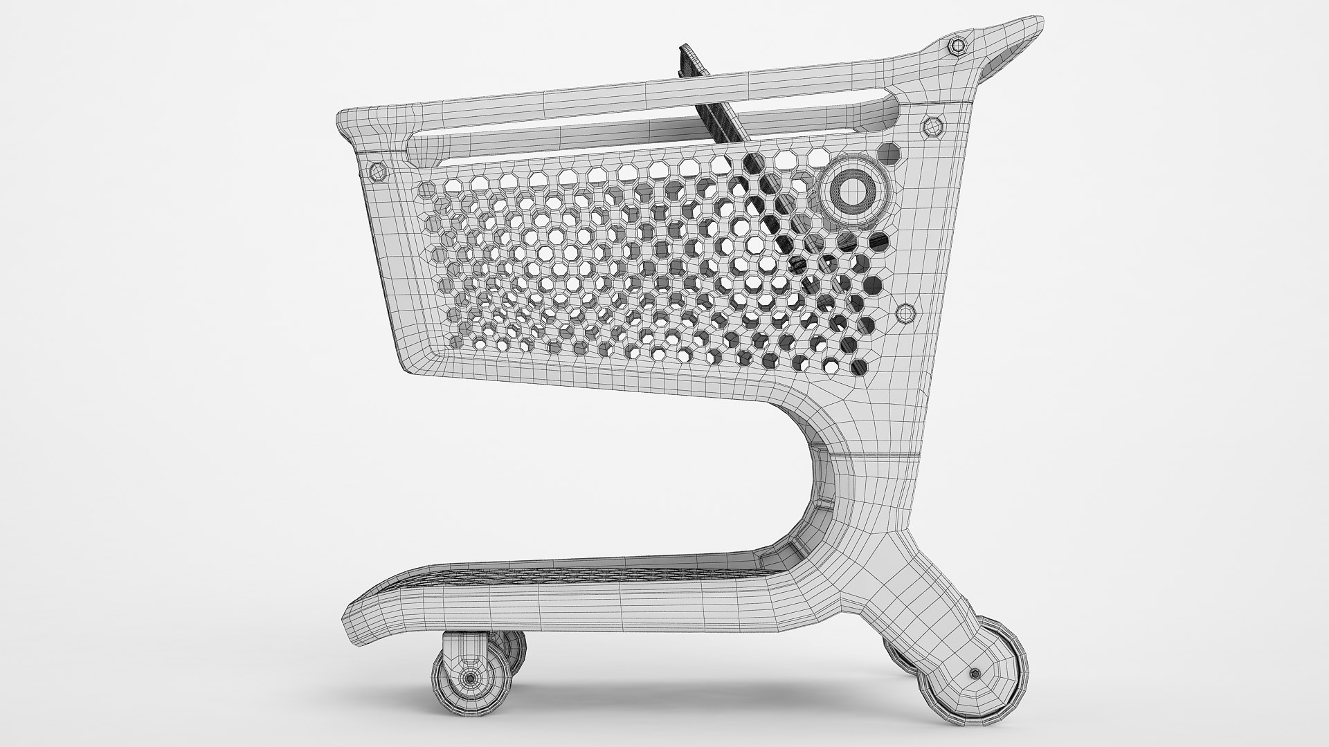 3D Target Shopping Cart - TurboSquid 1961129