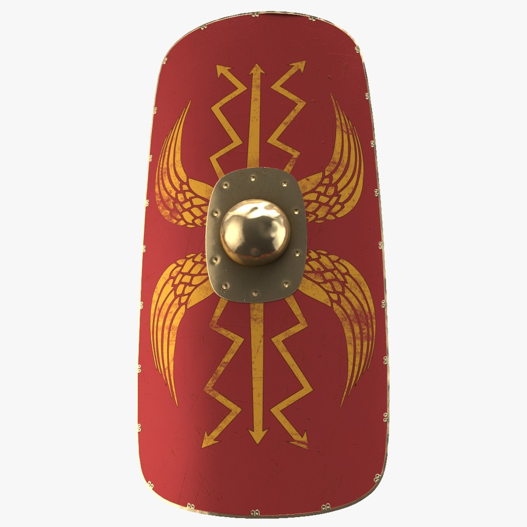 Scutum Roman shield model - TurboSquid 1905217