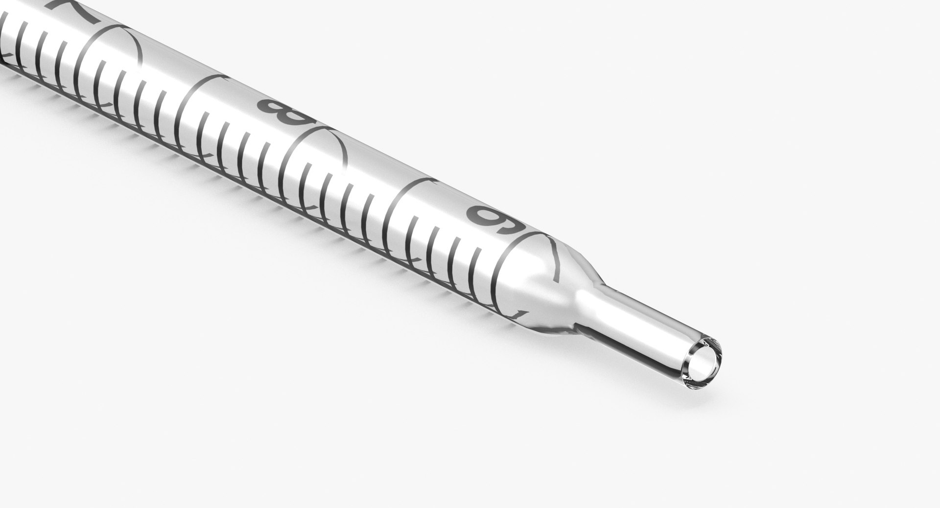 Serological Pipette 1ml 3D Model - TurboSquid 2002693