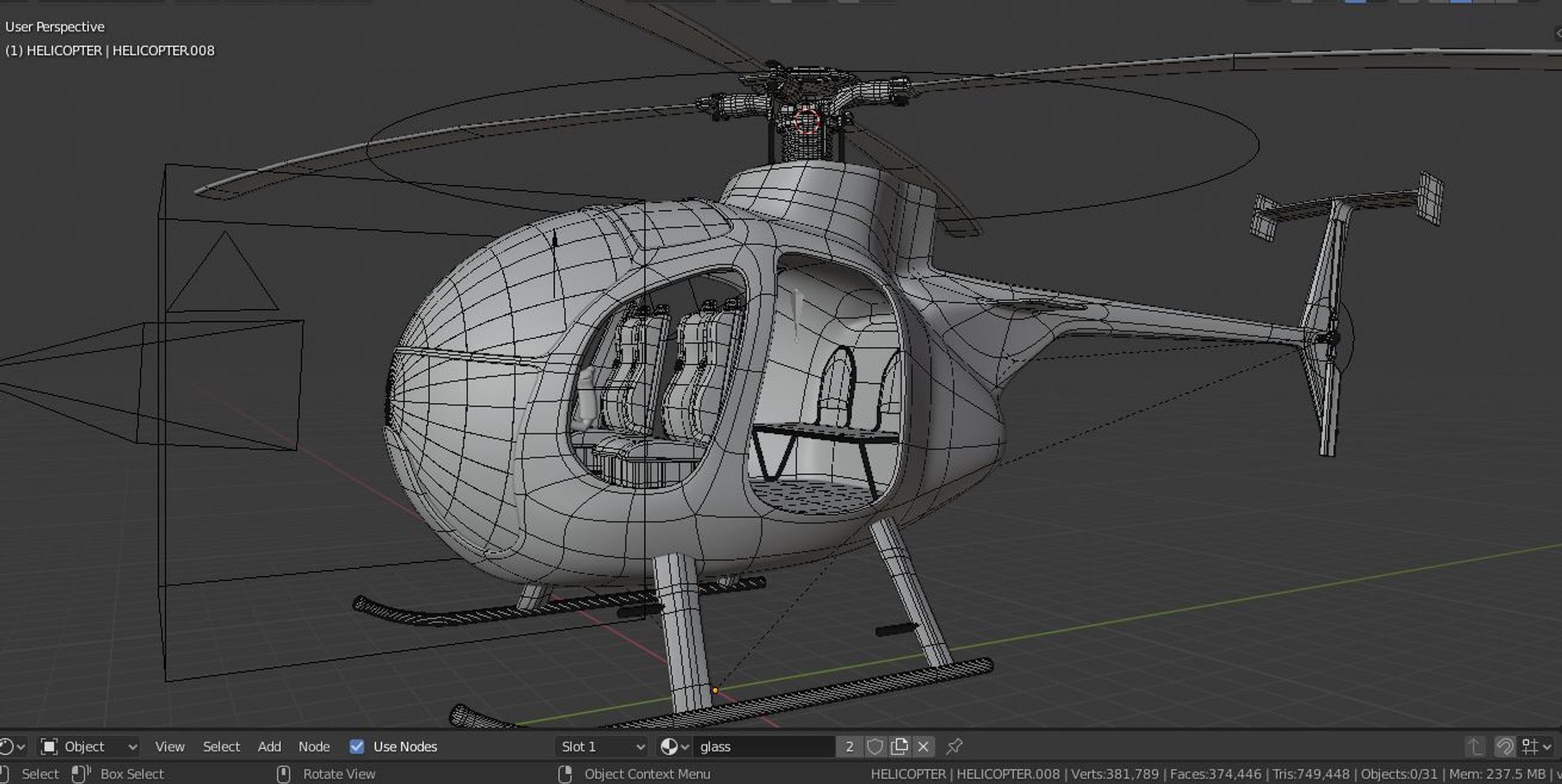 3D Helicopter Aircraft Vehicle - TurboSquid 1461461