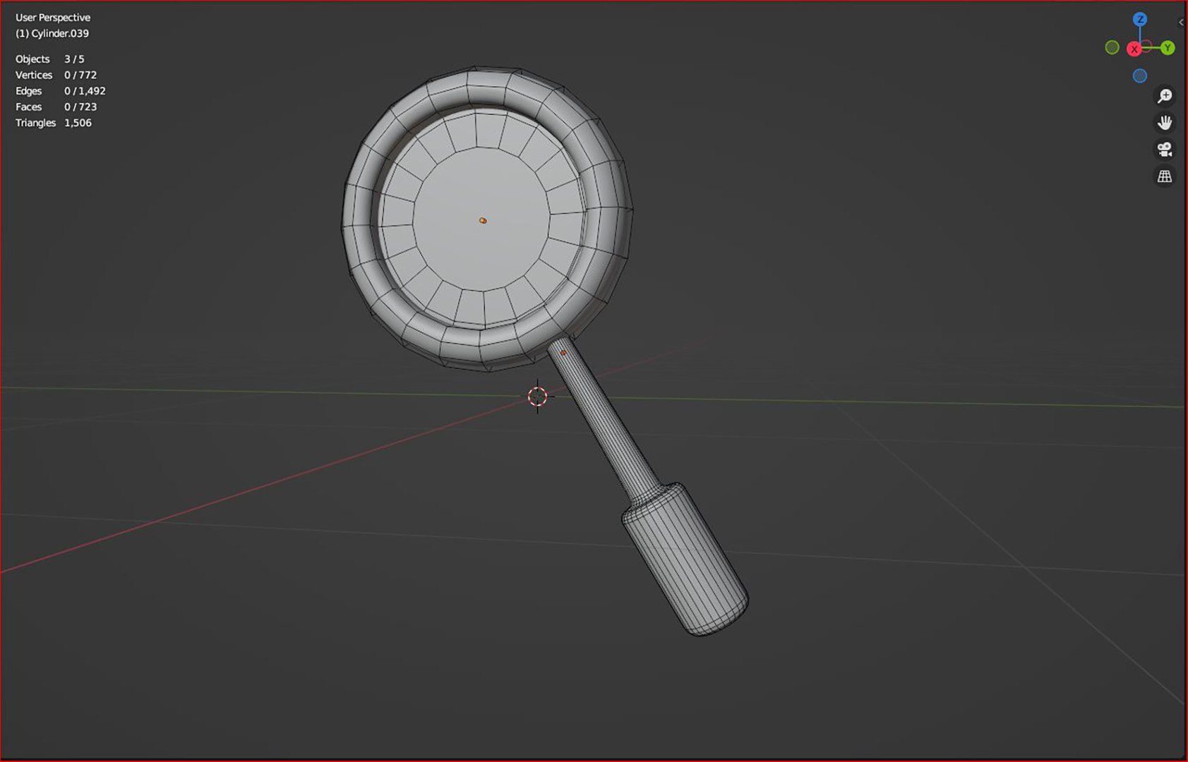 3D Magnifying Glass 3D Model - TurboSquid 2013892