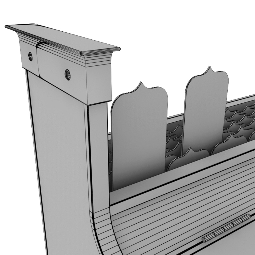 3d Model Antique Cash Register