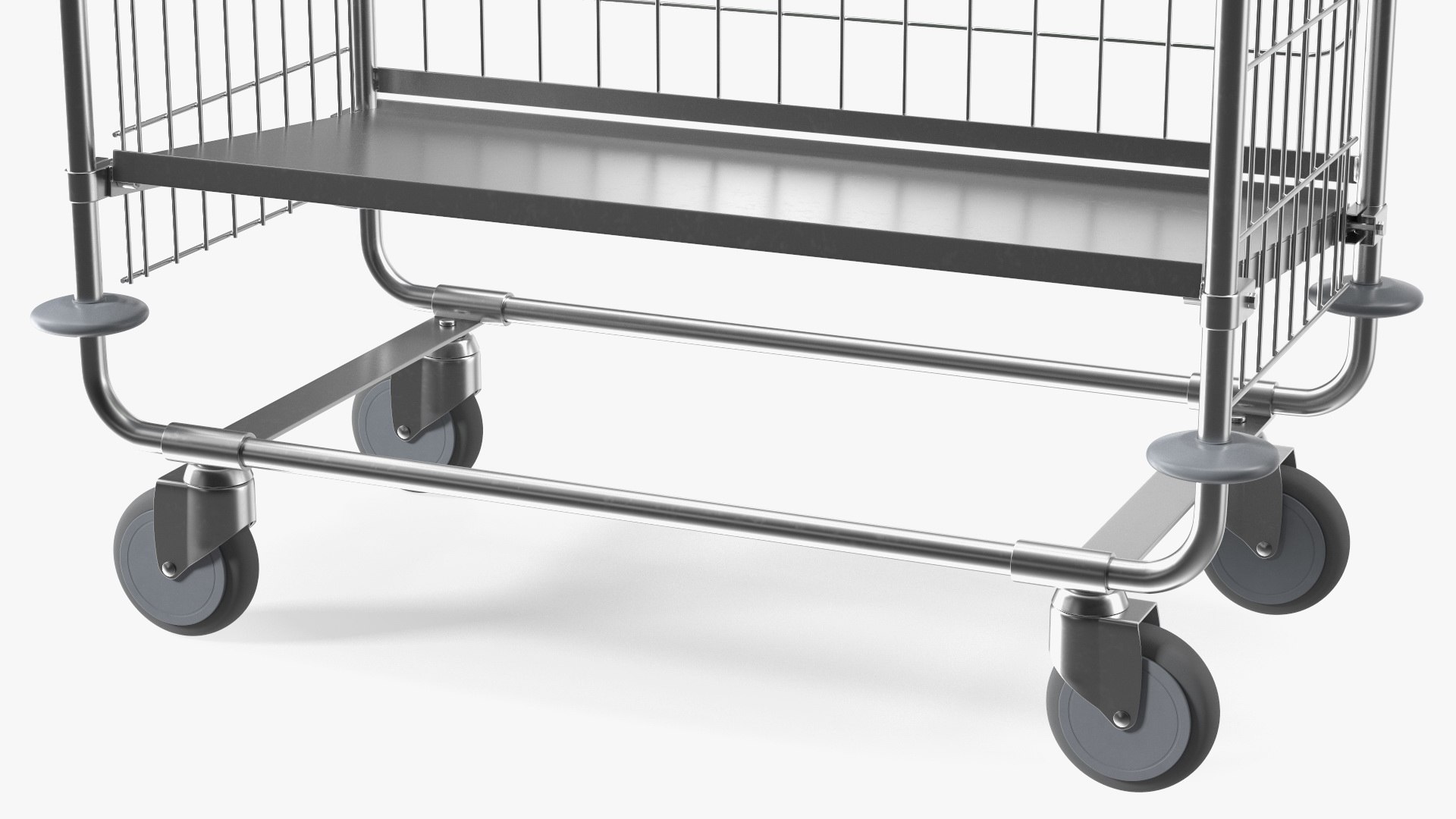 3D model Steel Mail Trolley Large - TurboSquid 1971092