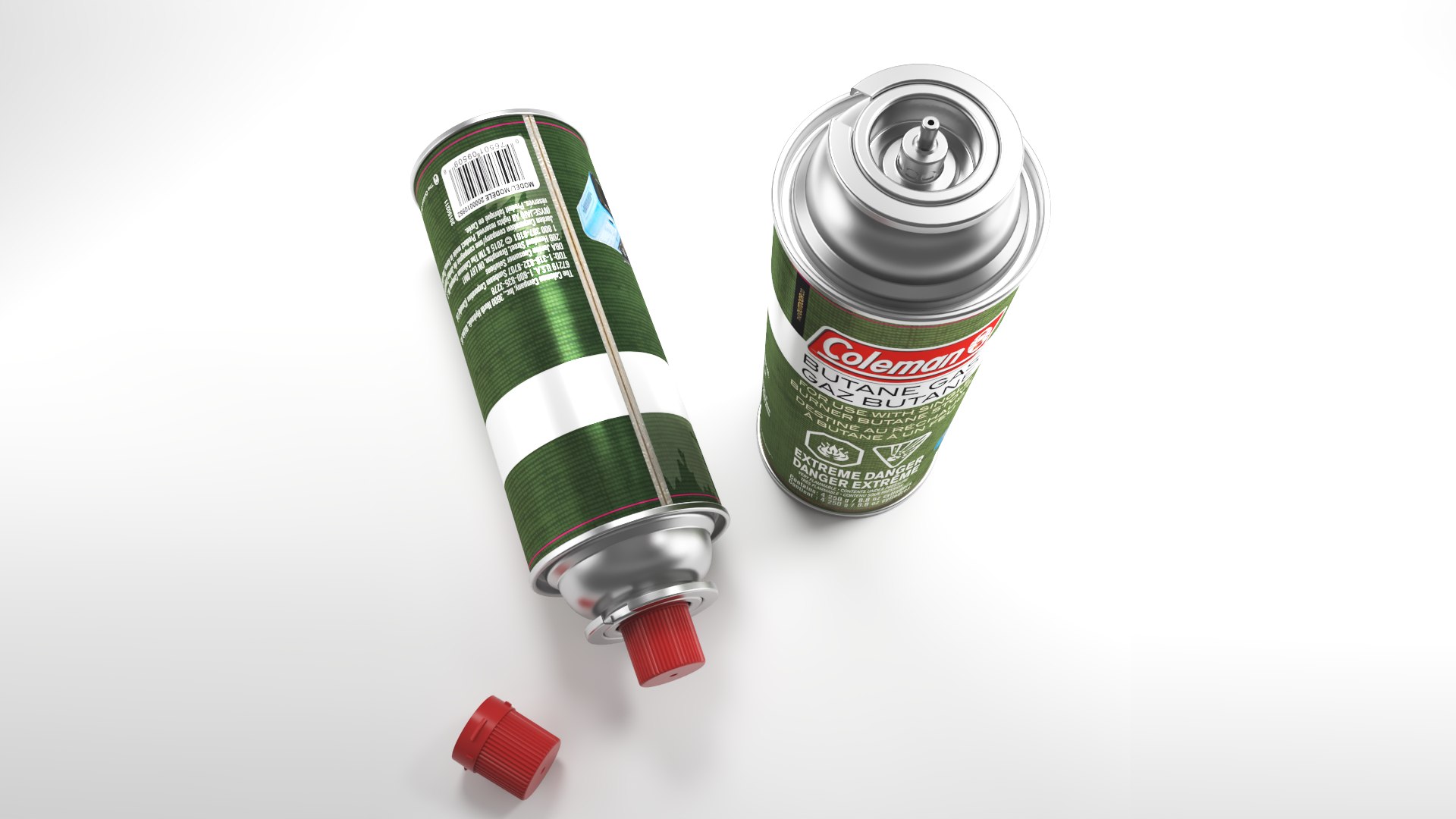 Butane Gas Cartridge Model - TurboSquid 2017919