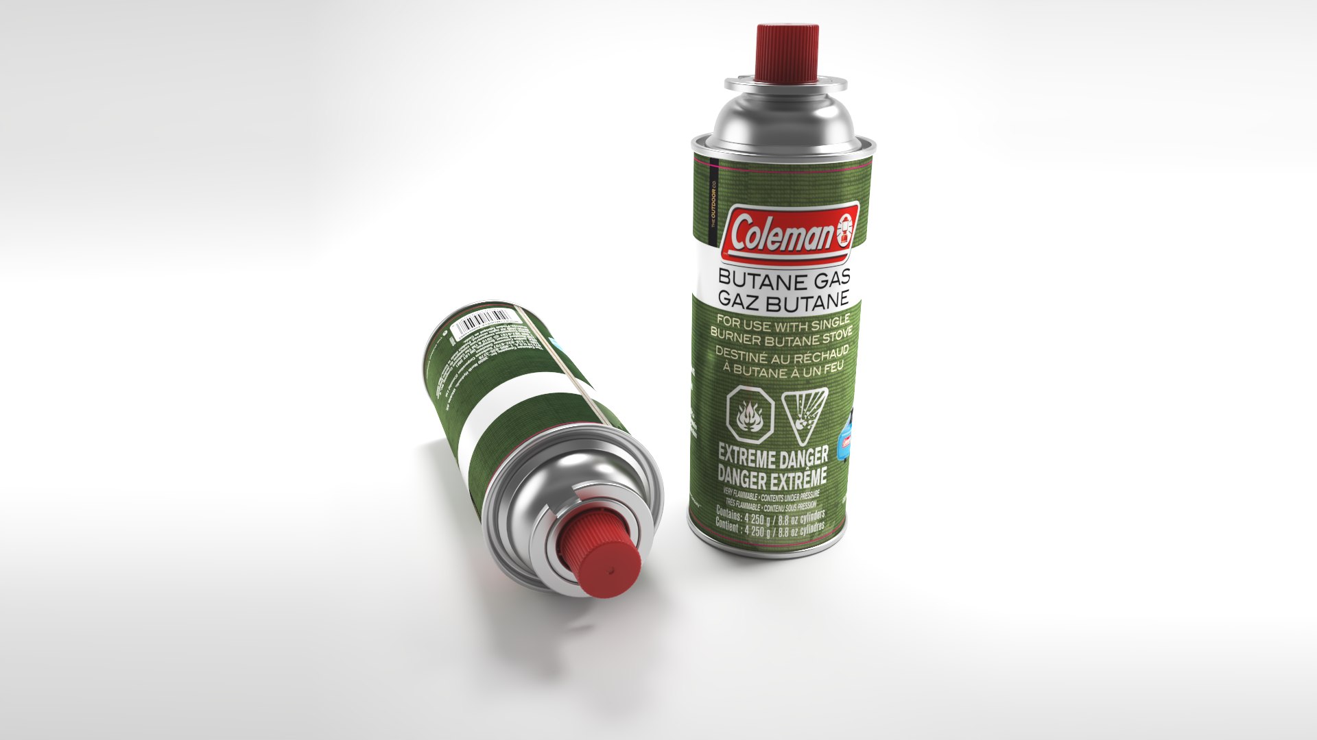 Butane Gas Cartridge Model - TurboSquid 2017919