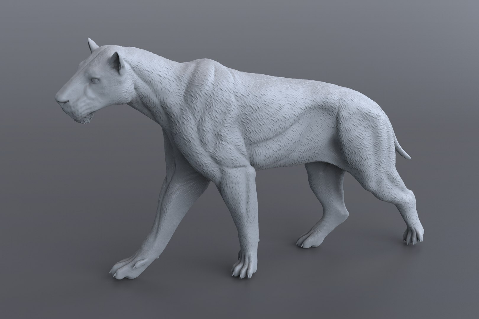 3D Homotherium 3d Print Model - TurboSquid 2279724
