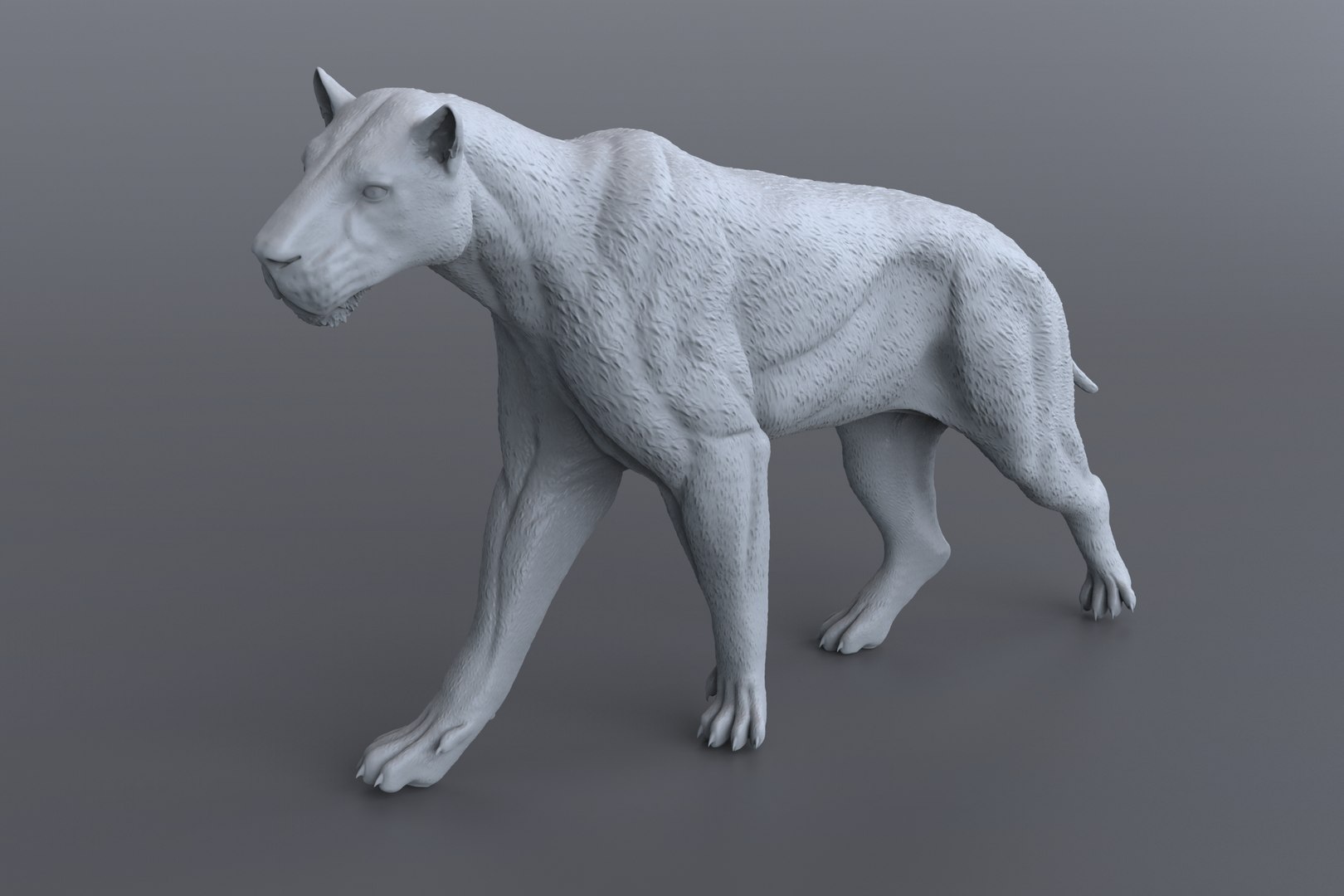 3D Homotherium 3d Print Model - TurboSquid 2279724