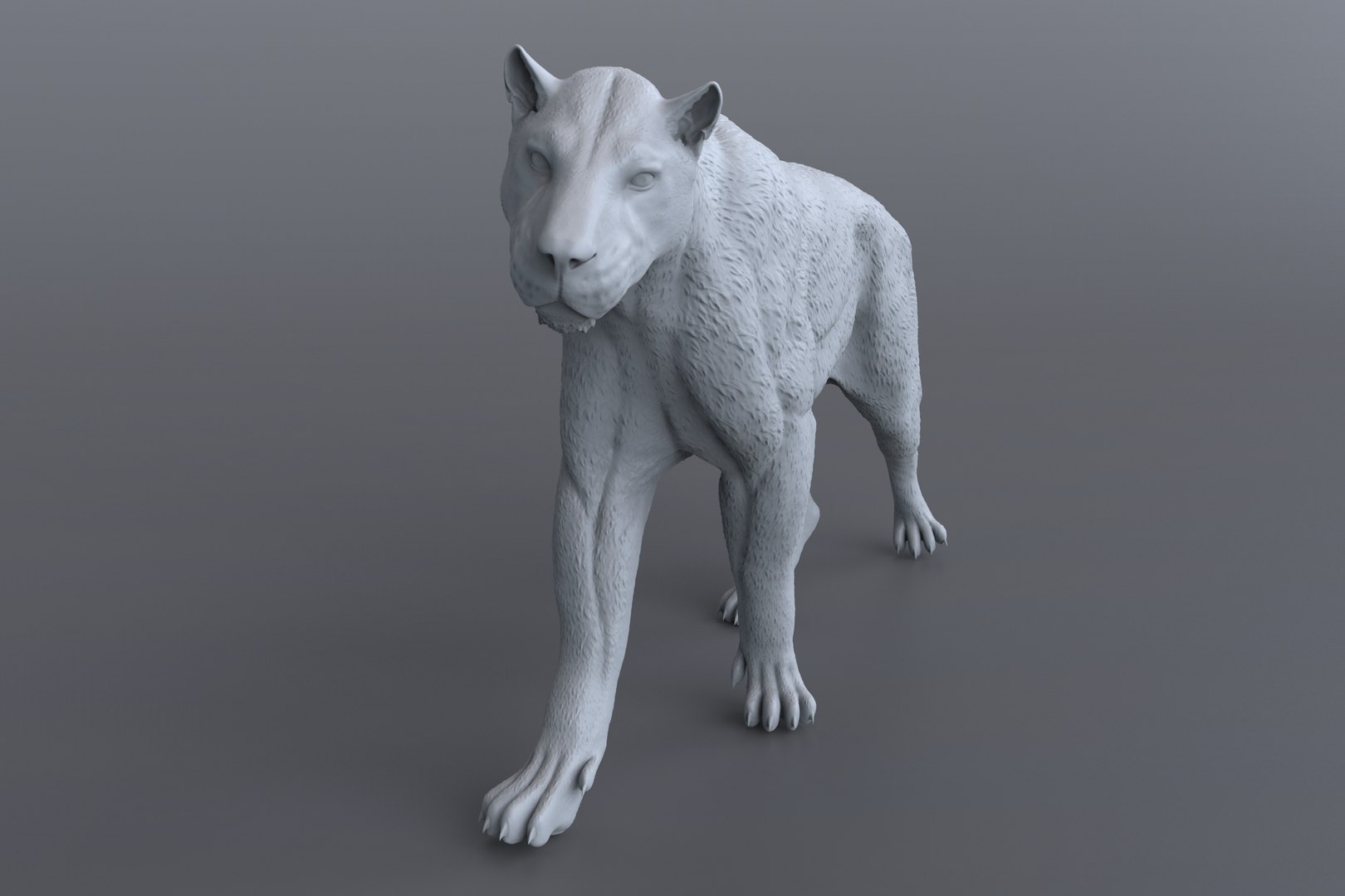 3D Homotherium 3d Print Model - TurboSquid 2279724