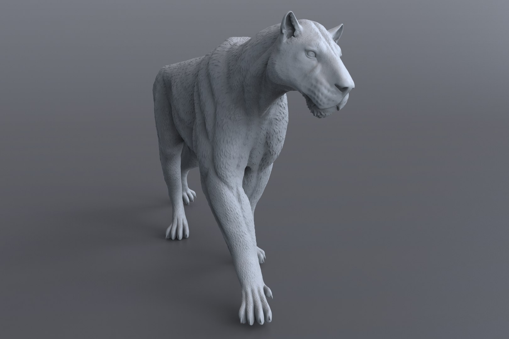 3D Homotherium 3d Print Model - TurboSquid 2279724