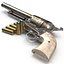 3d Model Revolver Modeled Realistic