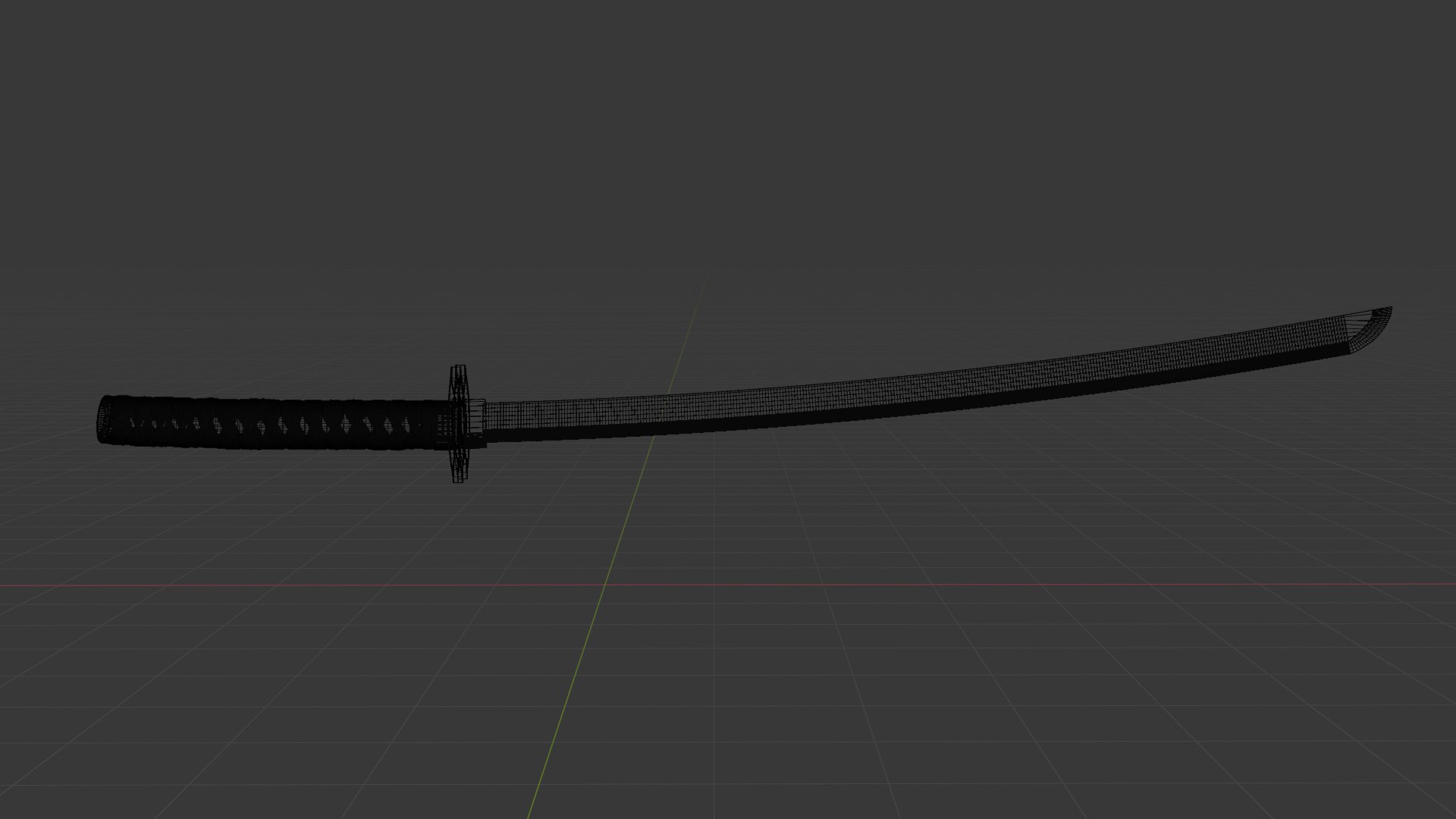 Katana 3D Model - TurboSquid 2254456