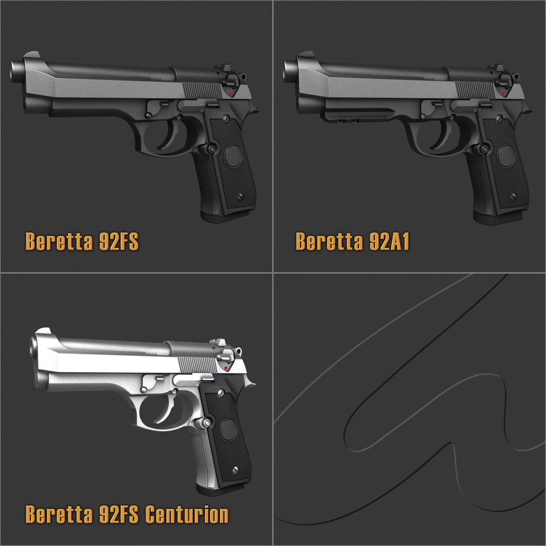 Max Beretta 92 Series Pistols