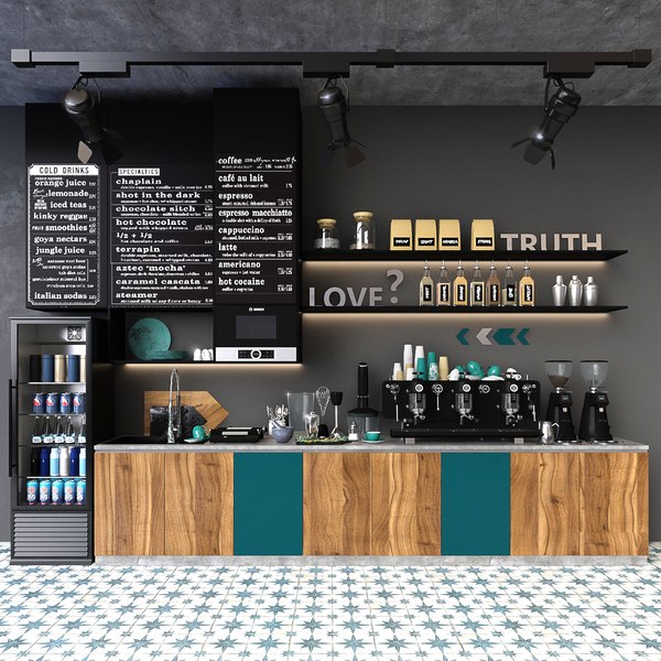 Concession Stand 3D Models for Download | TurboSquid