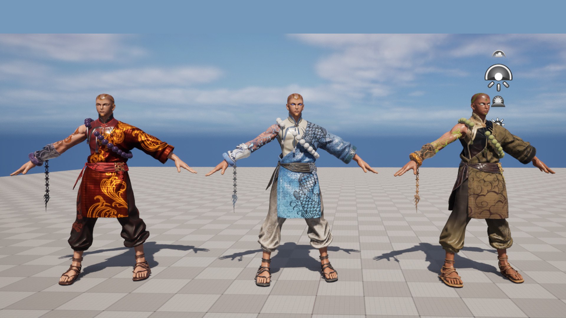 3D Warrior Monk Model - TurboSquid 2388121
