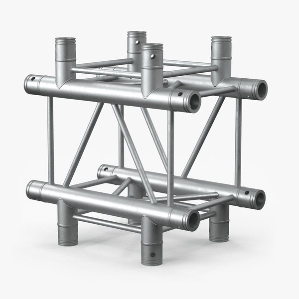 modelo 3d Estructura modular de celosía cuadrada - TurboSquid 2273122