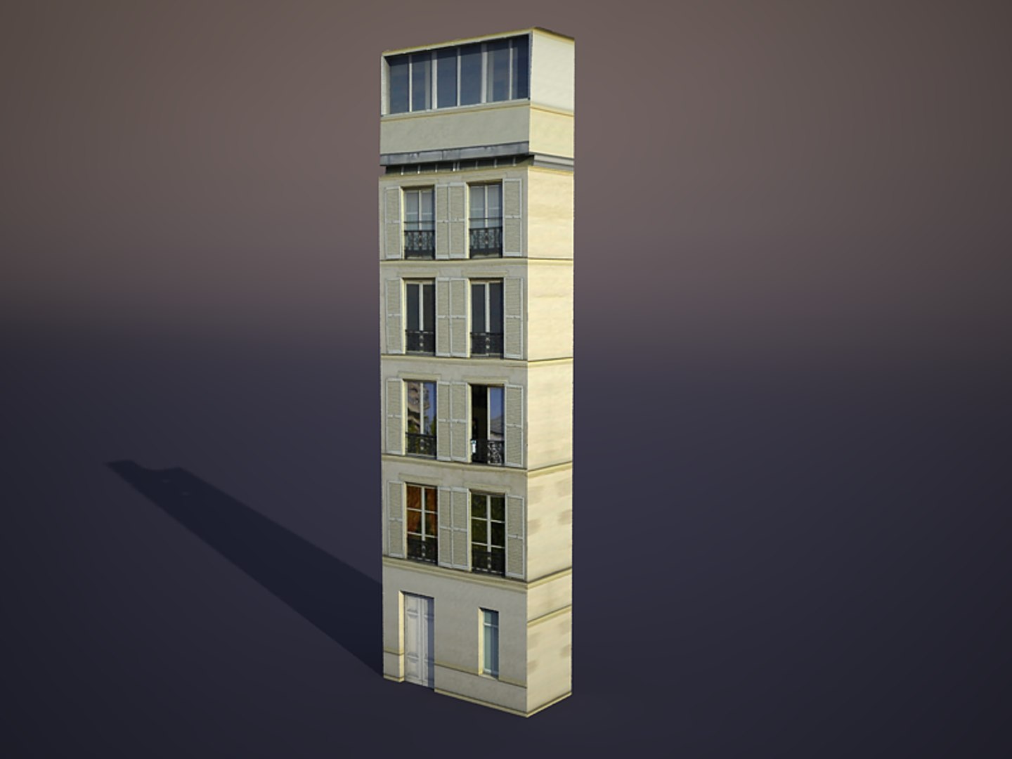 Building Exterior 3d Model