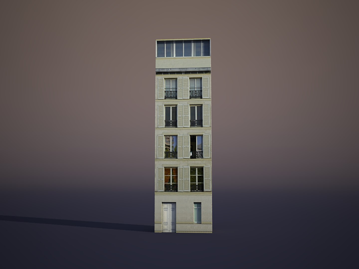 Building Exterior 3d Model
