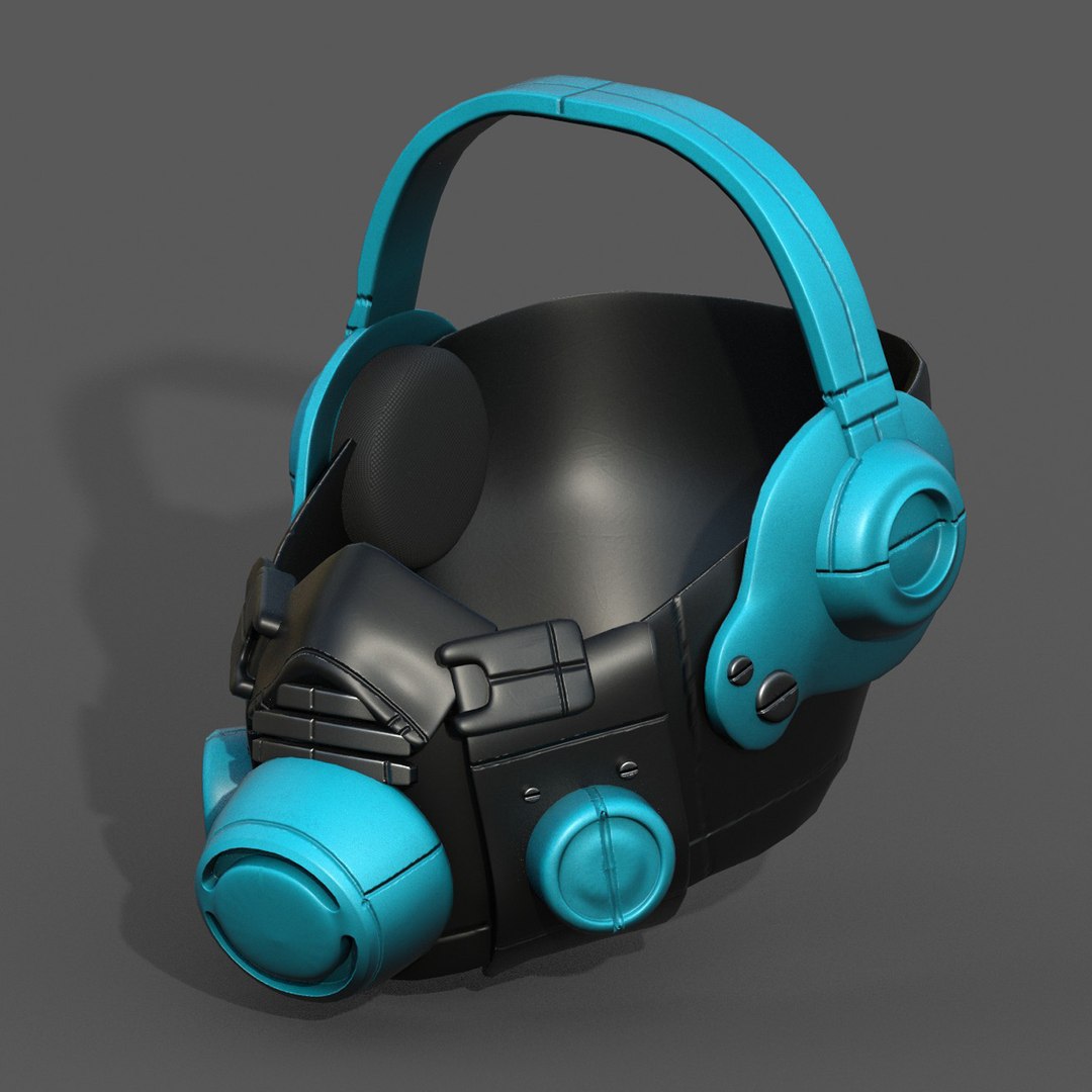 3D model gas mask - TurboSquid 1580263