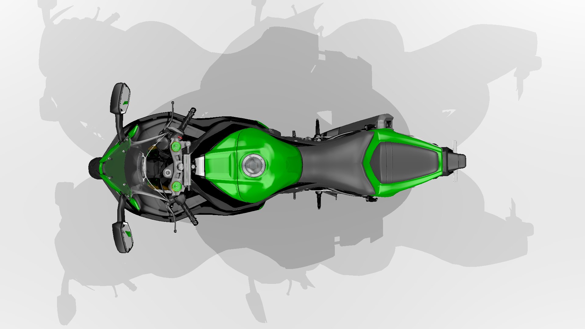 Kawasaki Zx-10r 3d Obj
