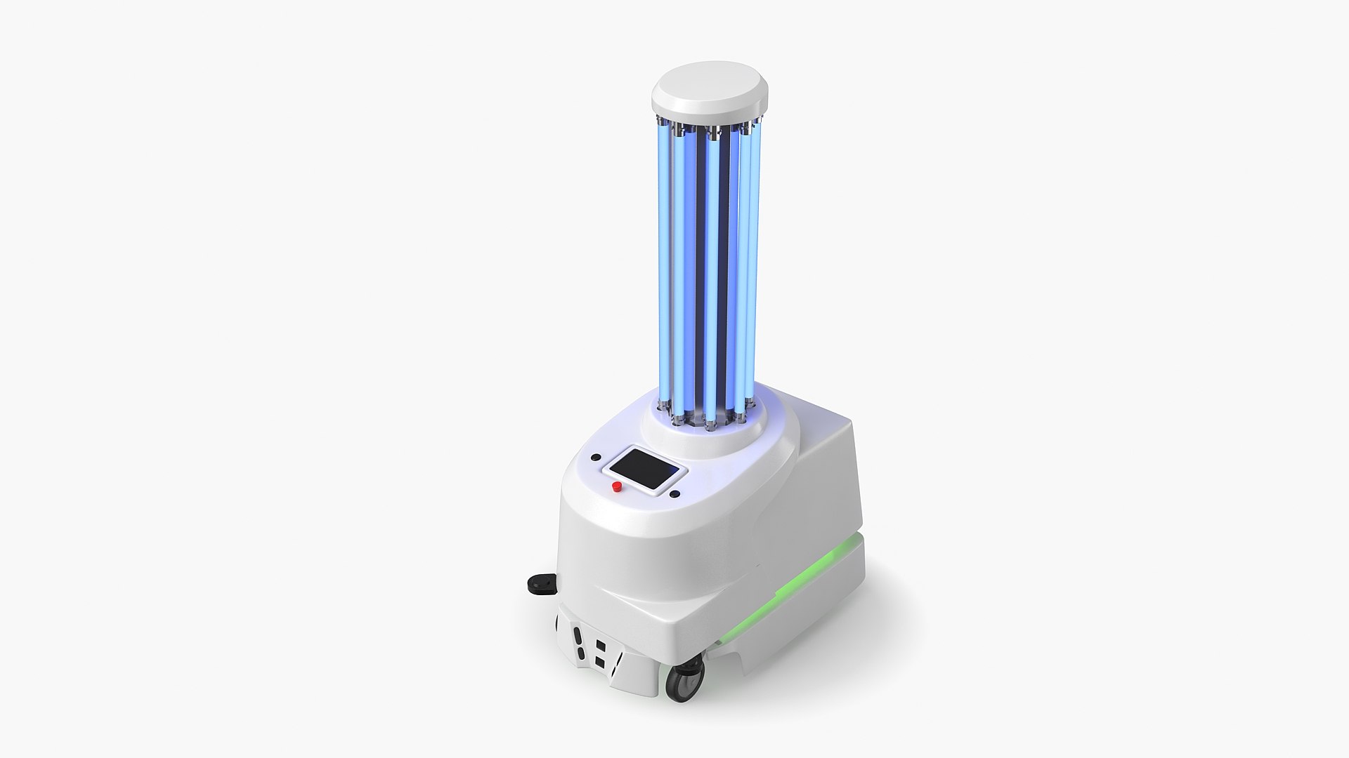 Uv robot disinfection 3D model - TurboSquid 1597635