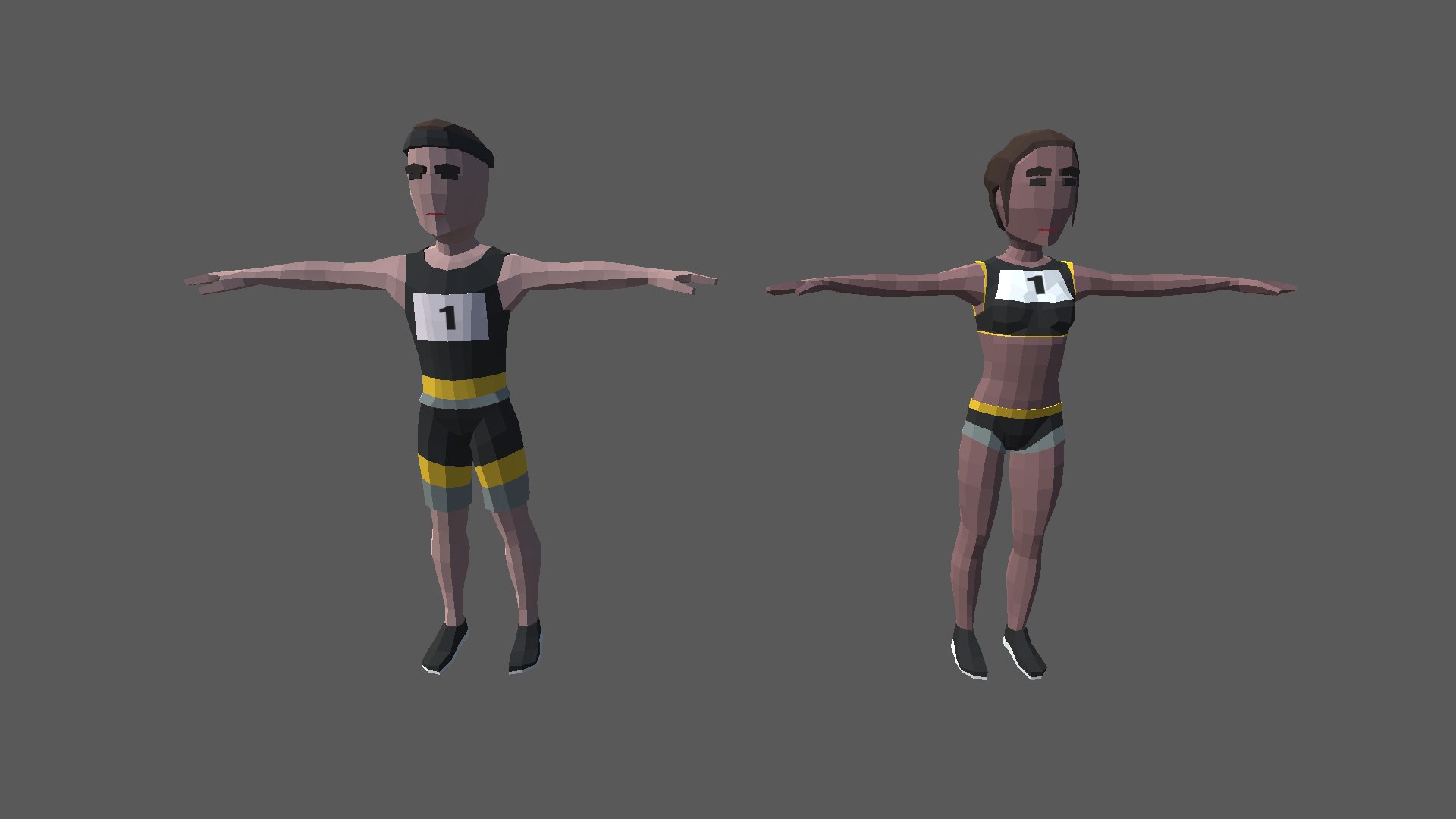 Sport Athletic 3D Model - TurboSquid 1684377