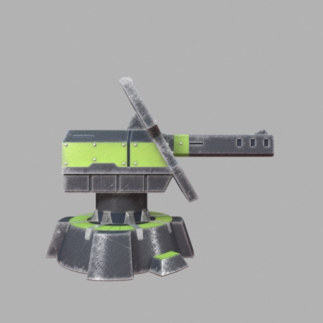 3D Battle Tower Model - TurboSquid 1253539