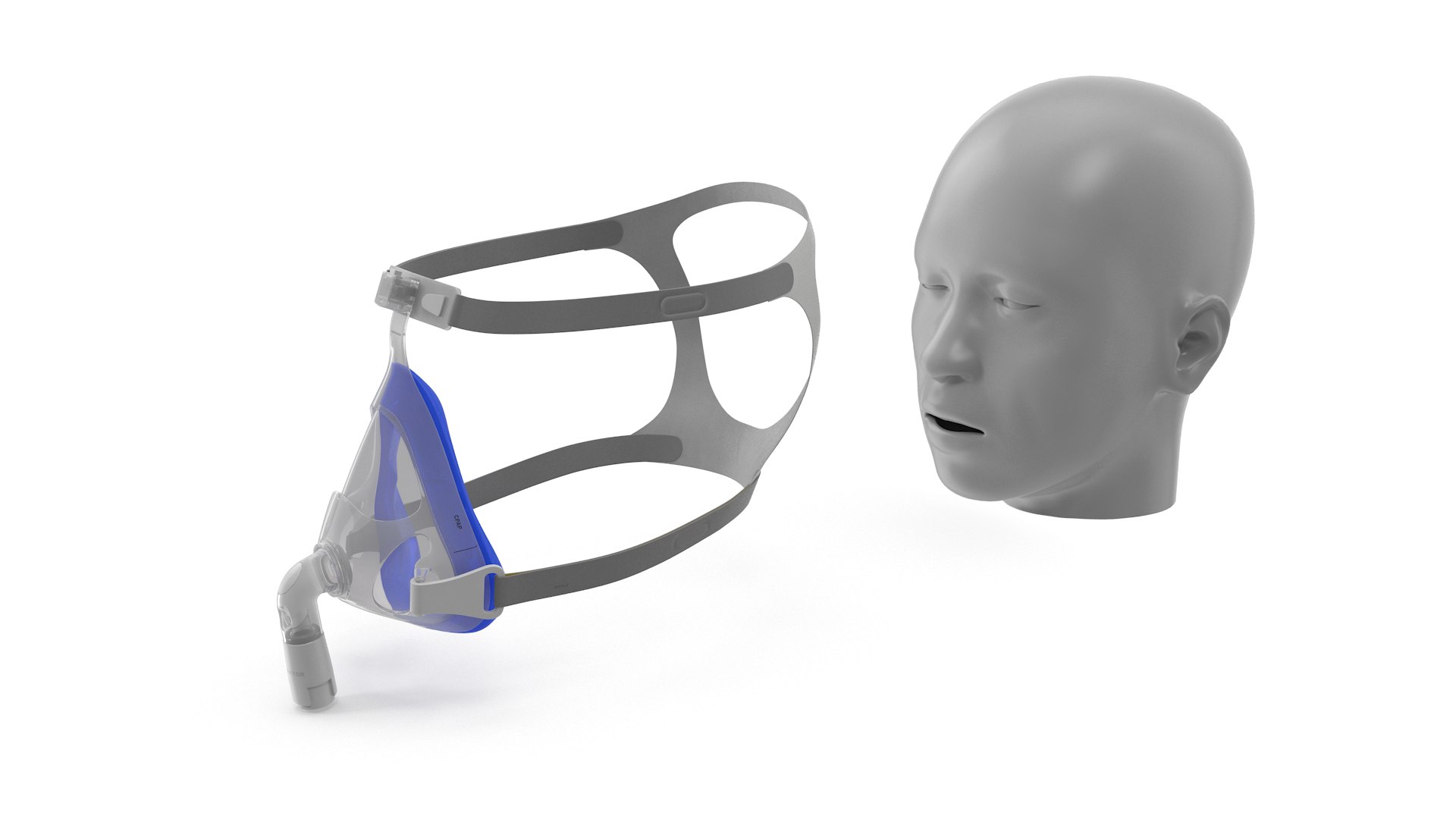 Cpap Mask 3D Model - TurboSquid 1659952