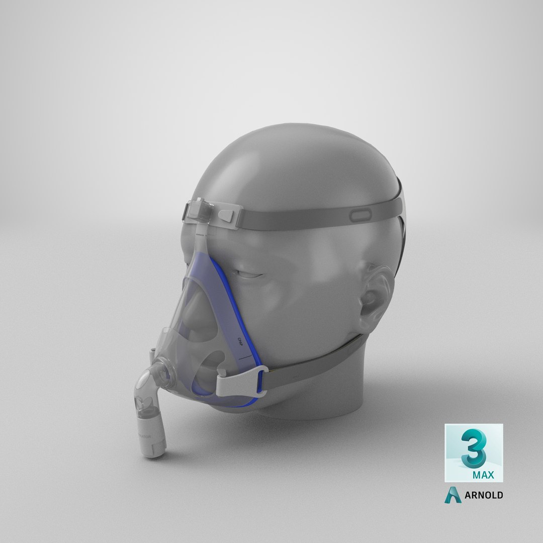 Cpap mask 3D model - TurboSquid 1659952