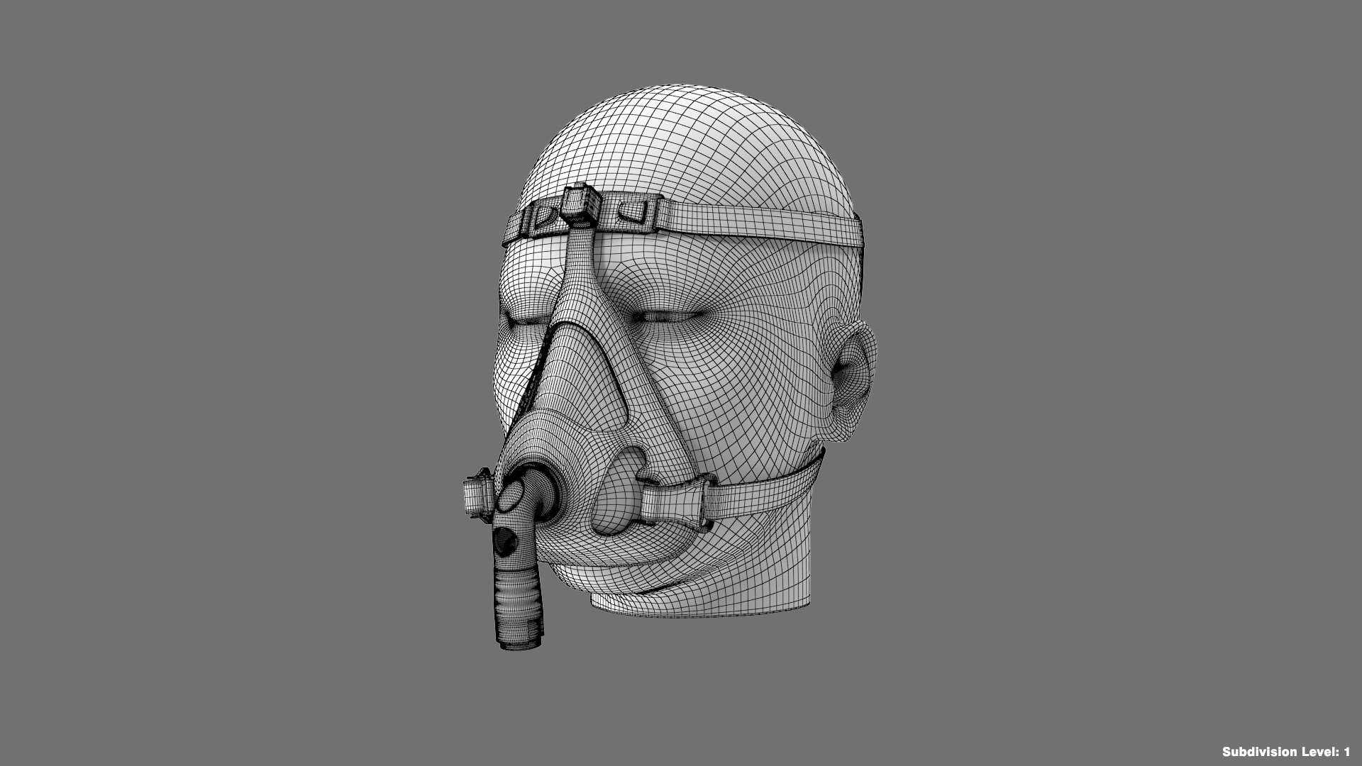 Cpap mask 3D model - TurboSquid 1659952