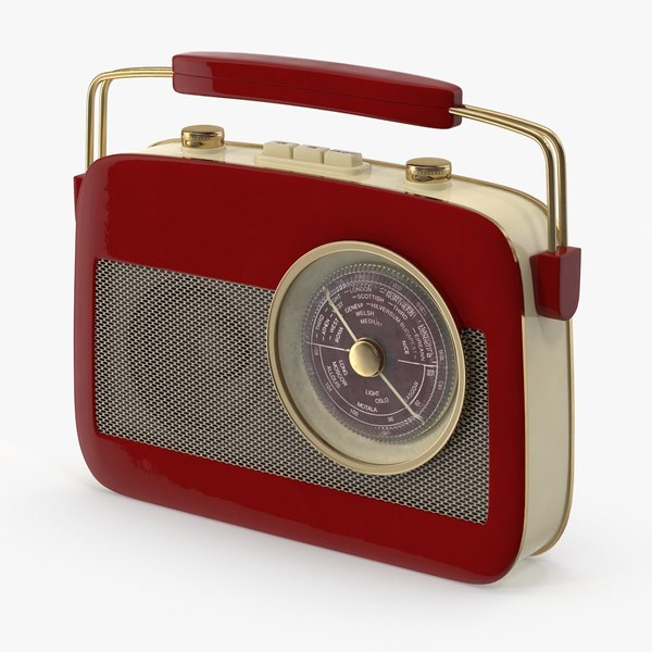 3d transistor radio model