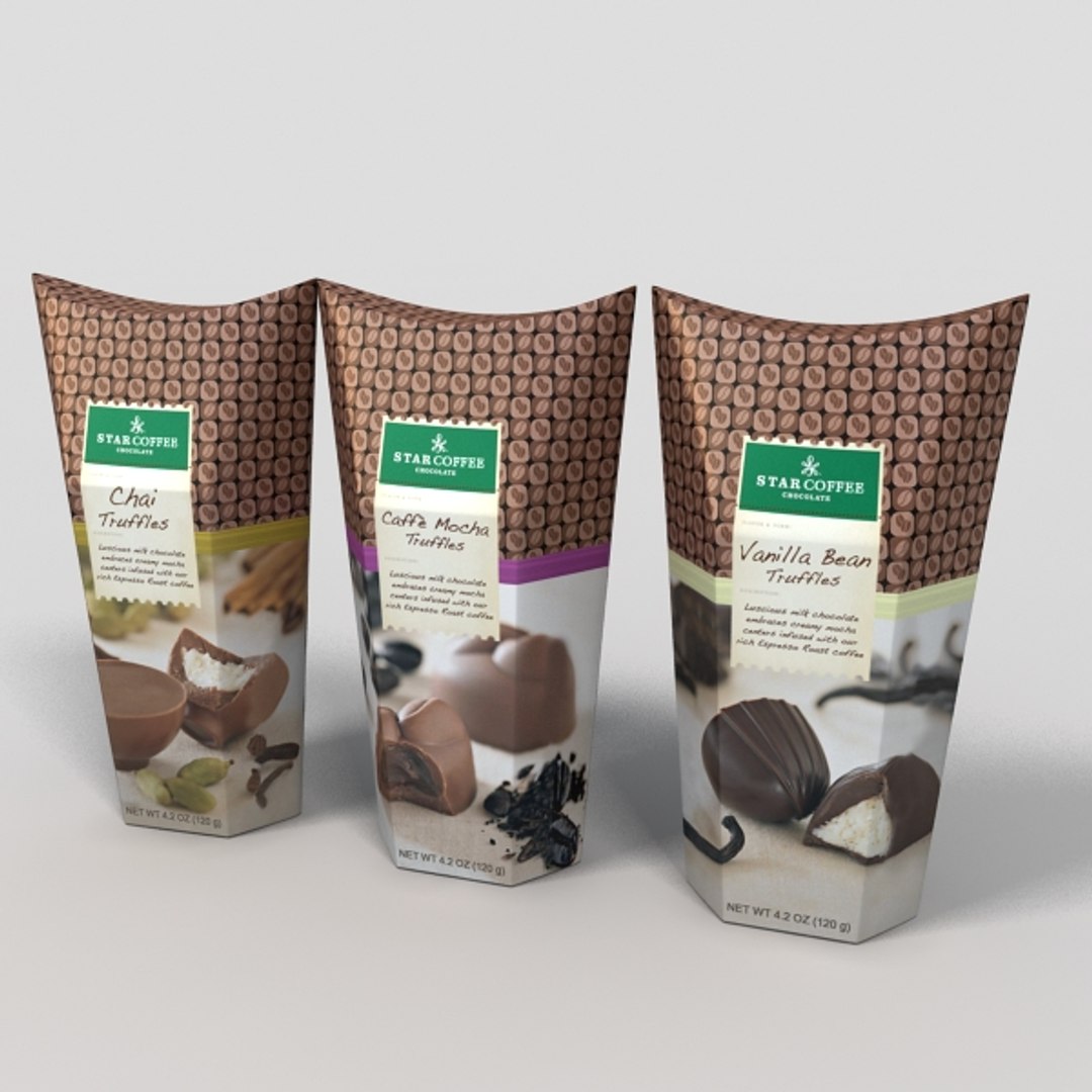 3d Chocolate Display Rack