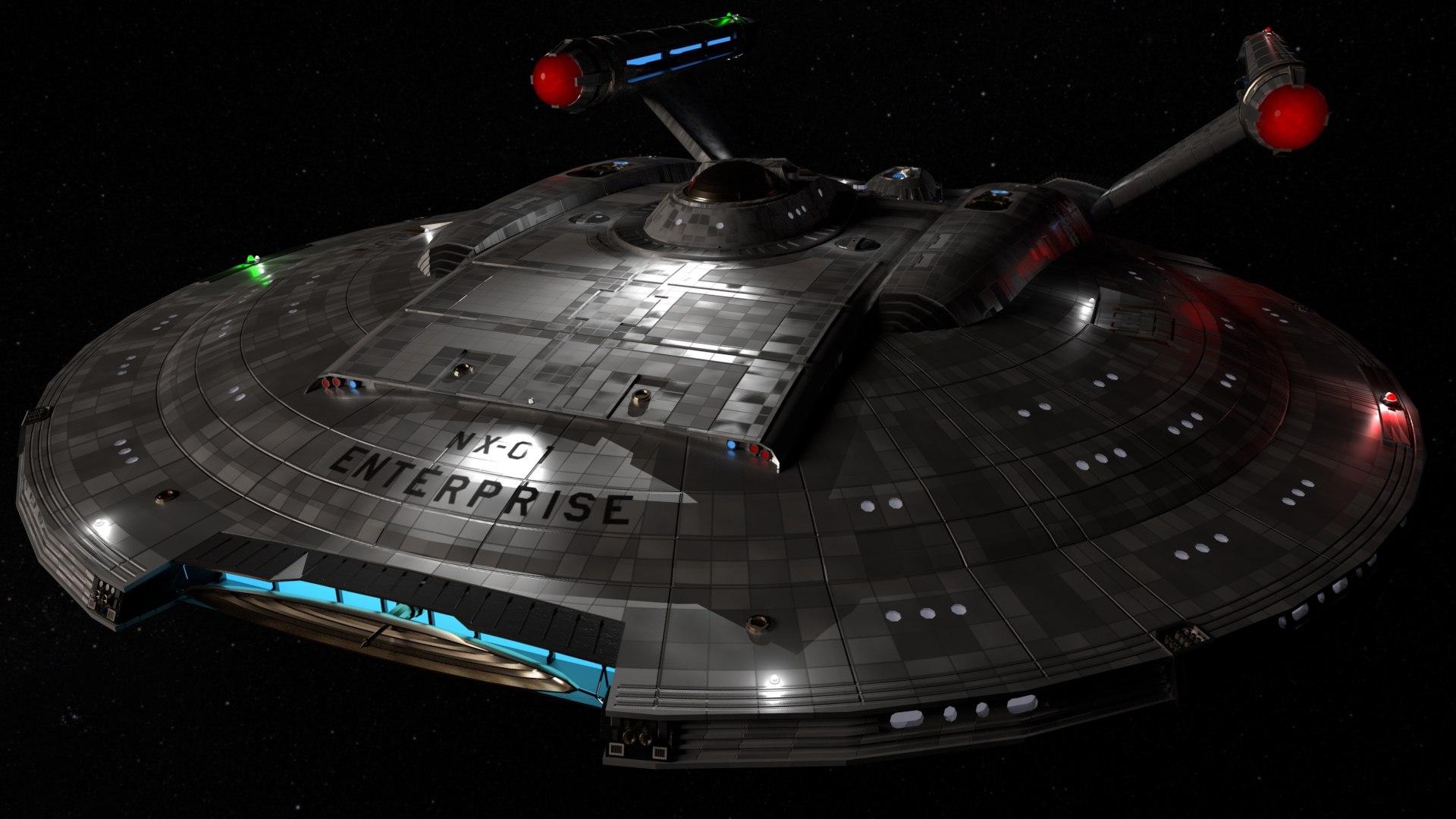 NX-01 Enterprise 3D Model - TurboSquid 2008863