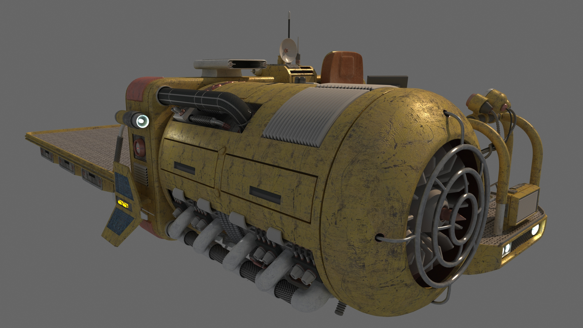 3D Cargo Landspeeder - TurboSquid 1877523