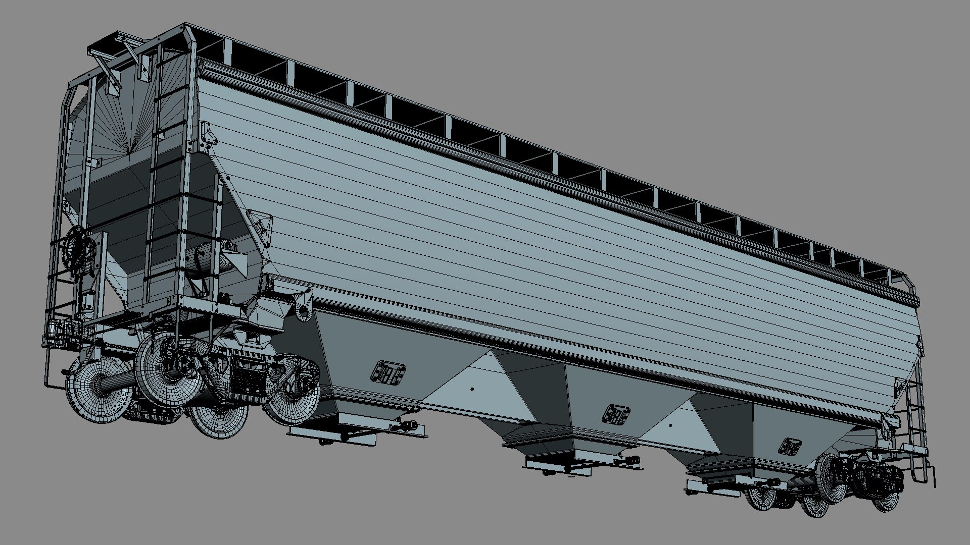 Railcars Collection V5 3D Model - TurboSquid 2296945