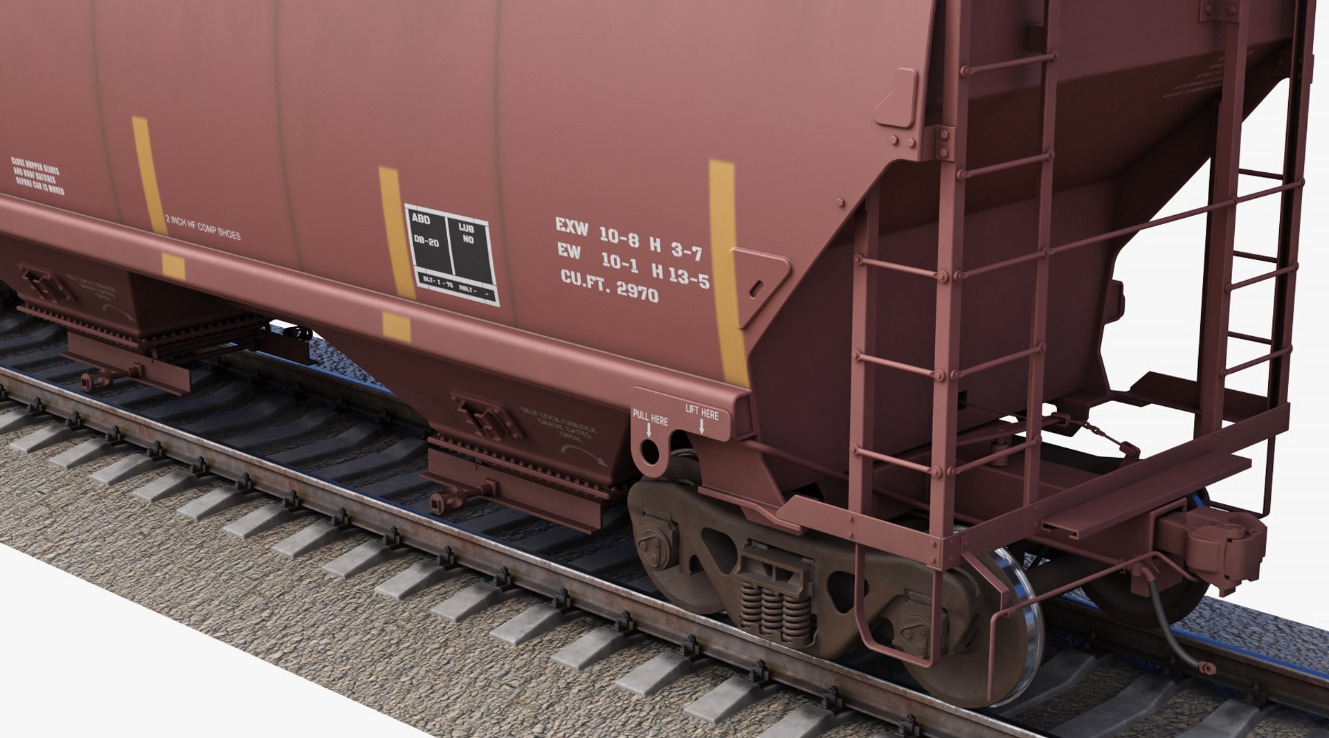 Railcars Collection V5 3D Model - TurboSquid 2296945