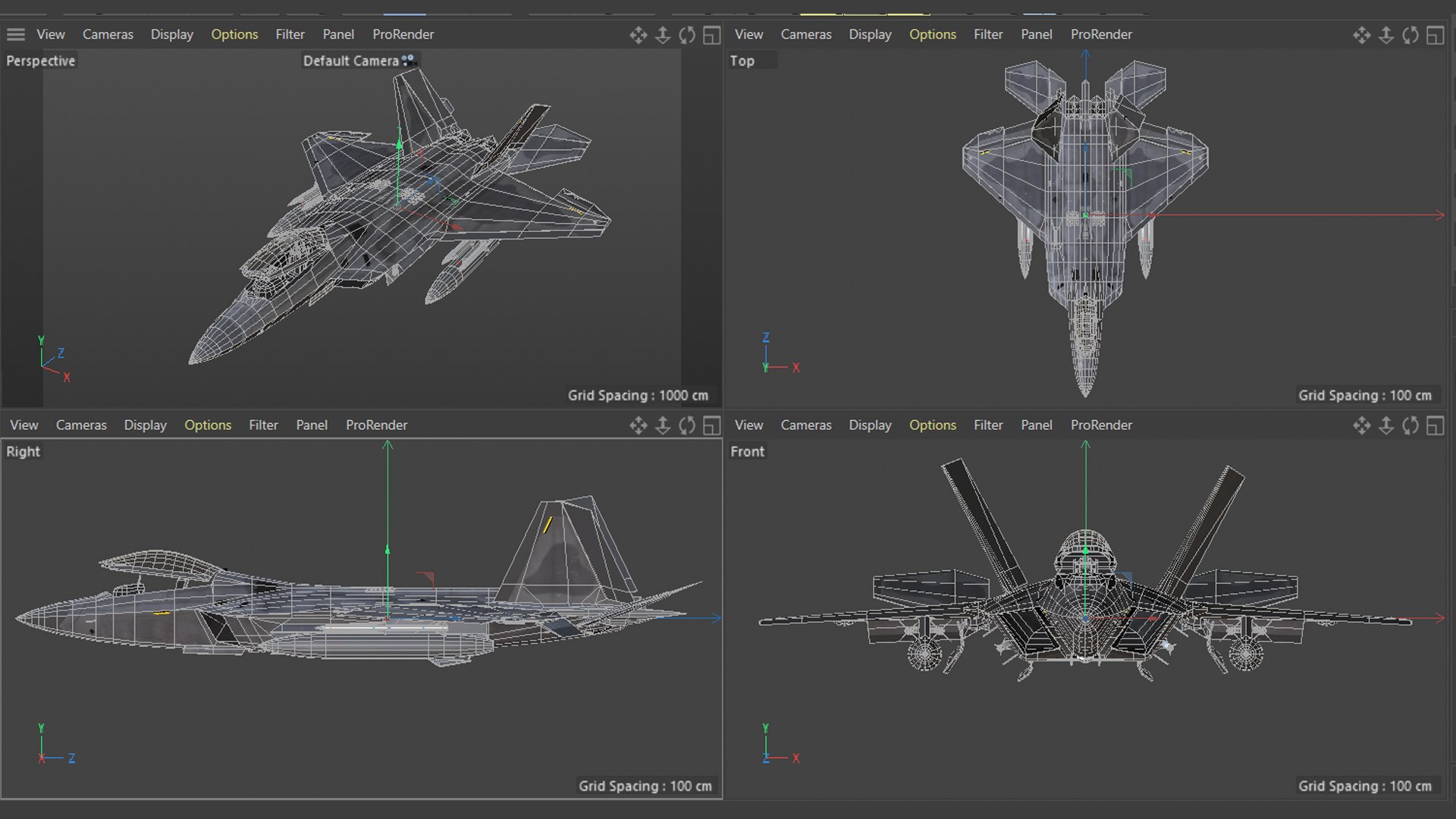 F-22A Raptor Animated Unity-Unreal Ready 3D Model - TurboSquid 1946579