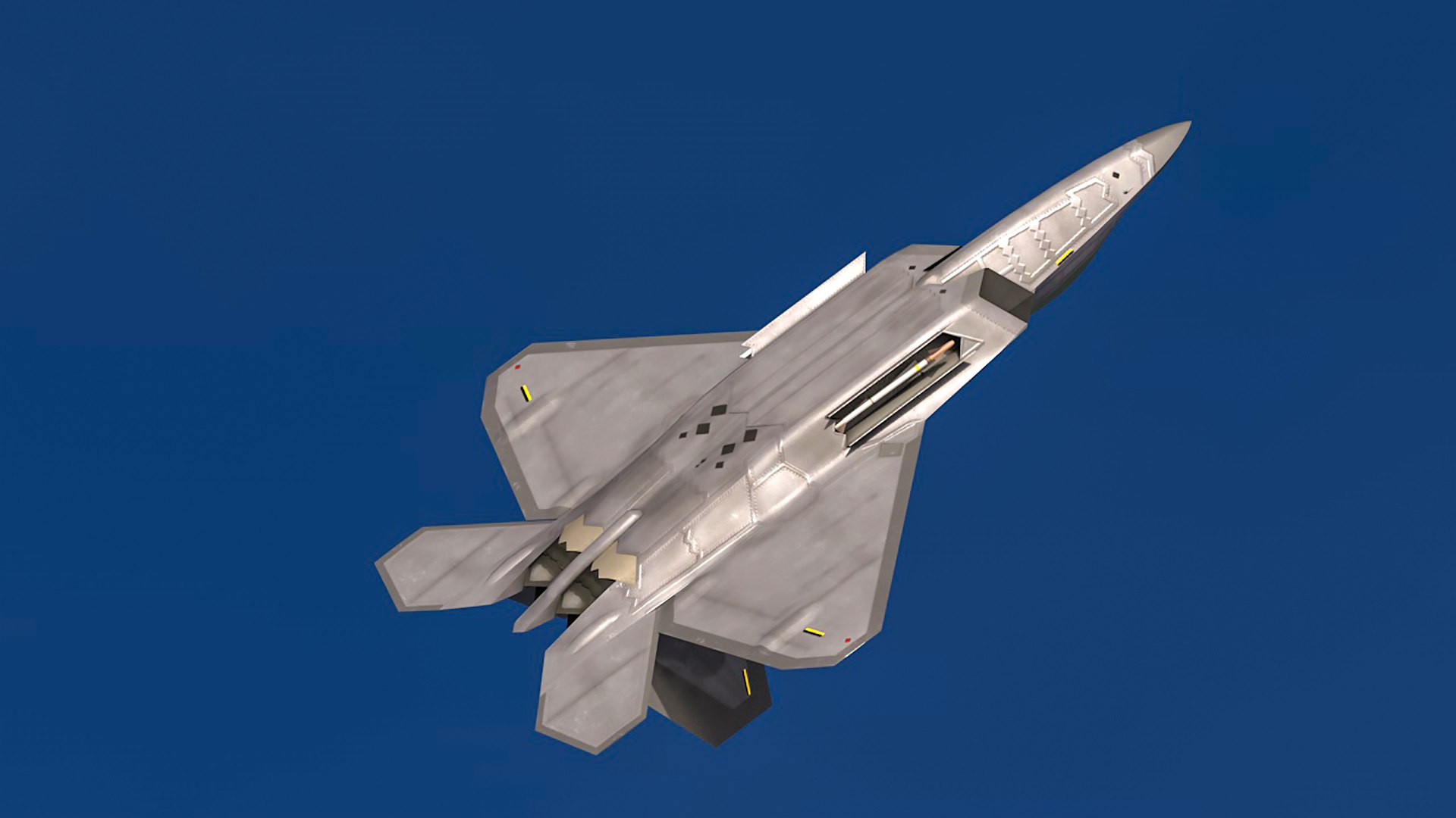F-22A Raptor Animated Unity-Unreal Ready 3D Model - TurboSquid 1946579