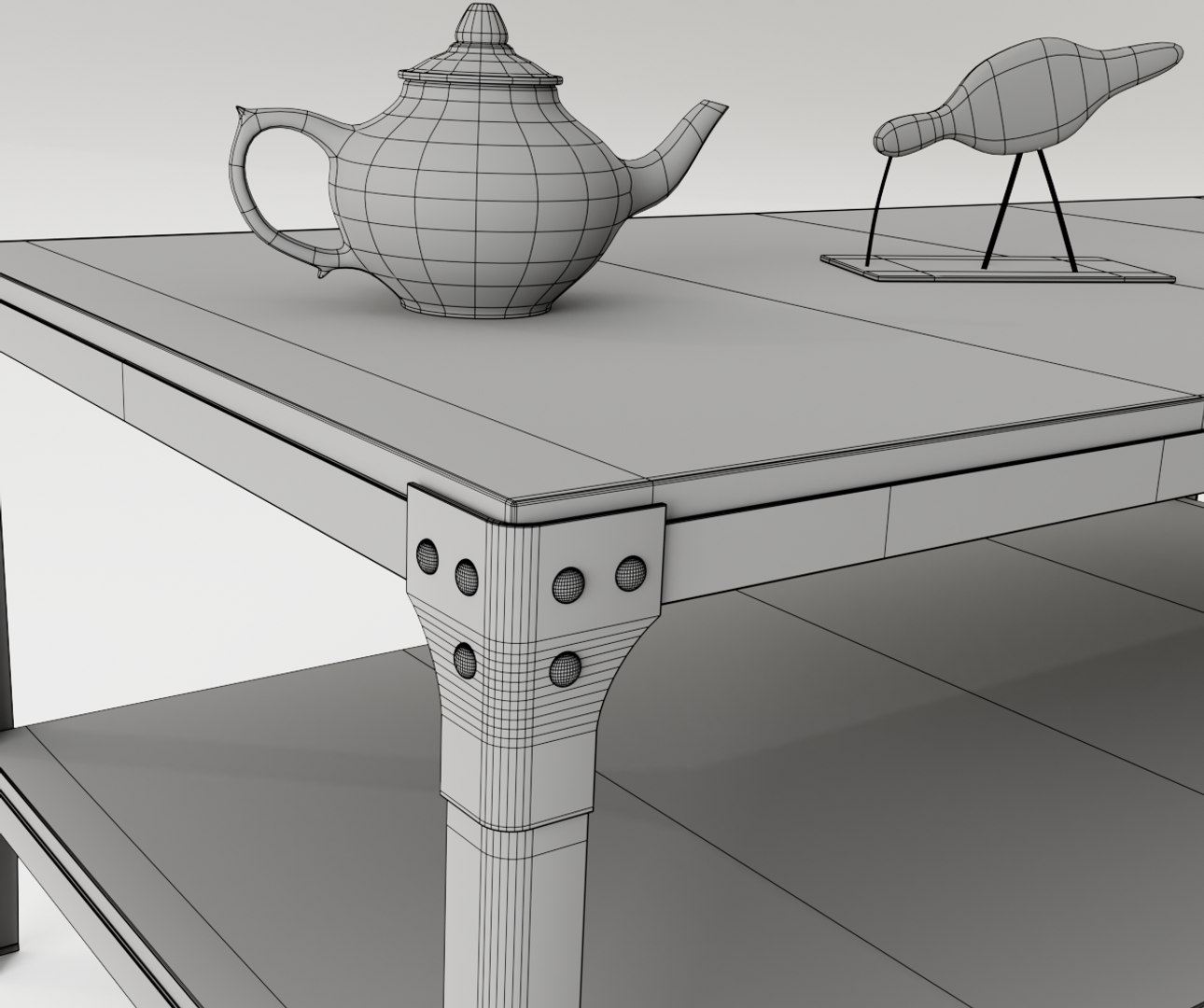 Coffe Table 3D Model - TurboSquid 1506798